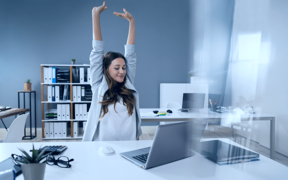 Office Stretches to Relieve Tension and Prevent Pain